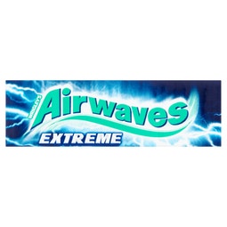 AIRWAVES Black Mint flavour Sugar Free Chewing Gum 10 Pieces | AIRWAVES