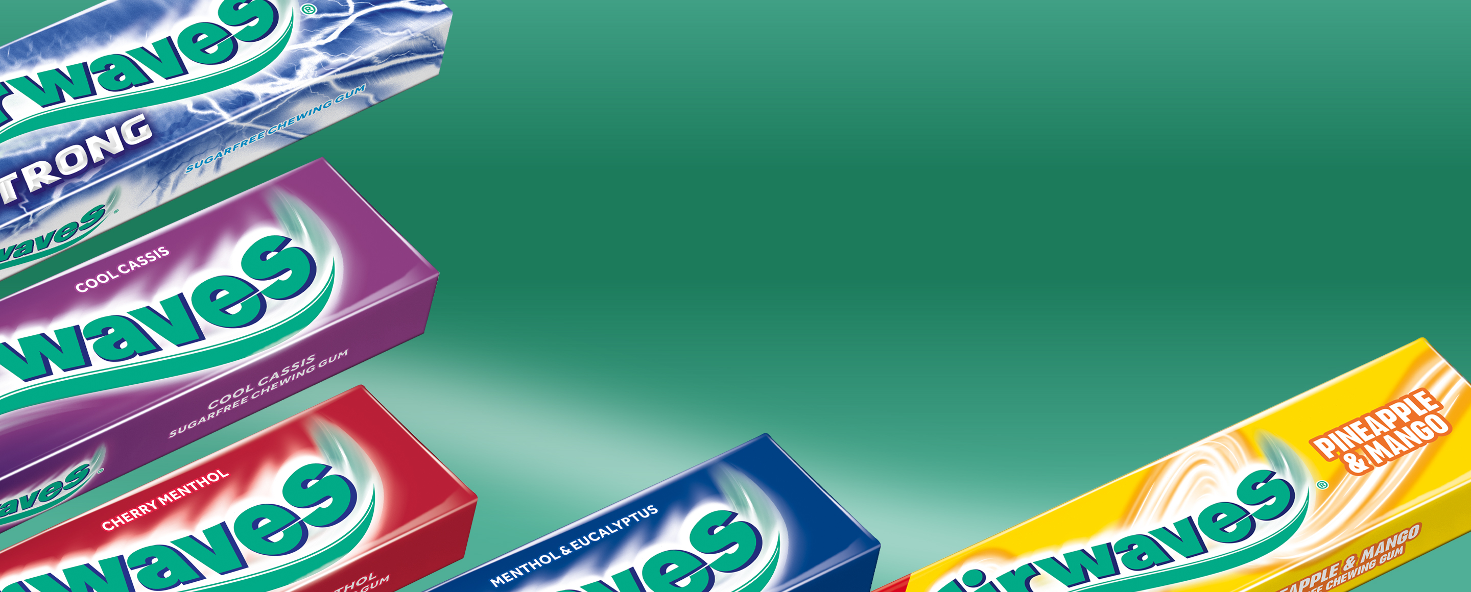 AIRWAVES Menthol & Eucalyptus Gum